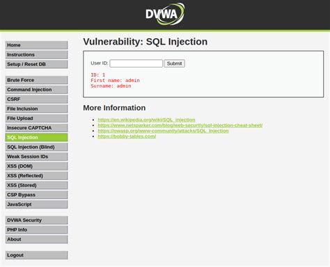 Damn Vulnerable Web Application Hacking Top 3 Easy Exploits