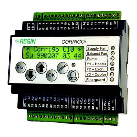 Regin Corrigo U10 Series User Manual Pdf Download Manualslib