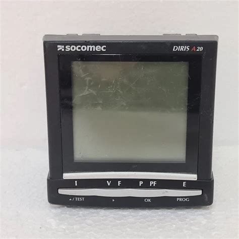 Socomec Diris A20 Multi Function Meter Ref 48250200 With