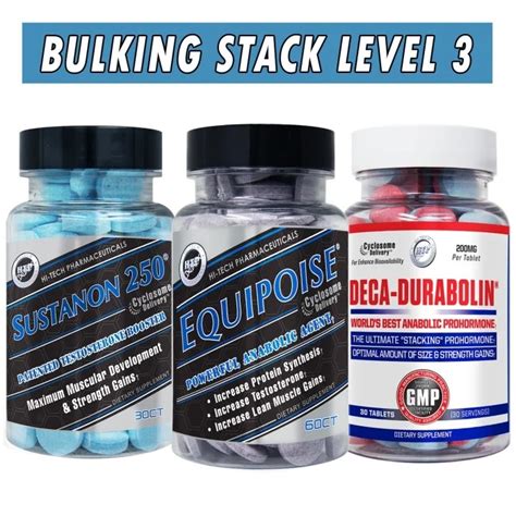 Bulking Stack Level 3 Hi Tech Pharmaceuticals Same Day Shipping