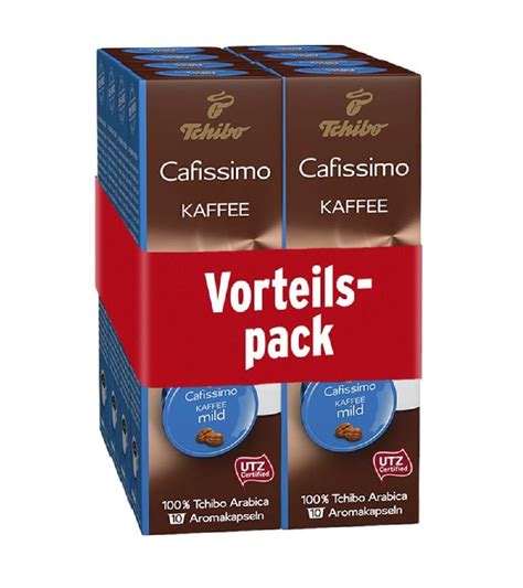 Tchibo Cafissimo Classic Coffee 80 Capsules Mild Eurodealshop
