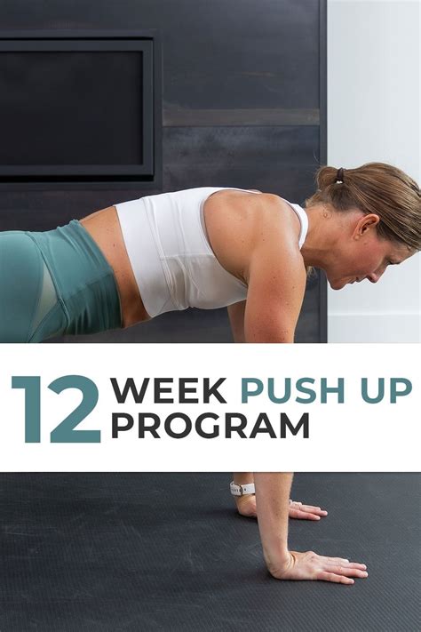 Push Up Progression 12 Week Guide