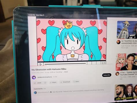 Jaiden Animations Miku Video Is 39th On Trending Rn Rvocaloid