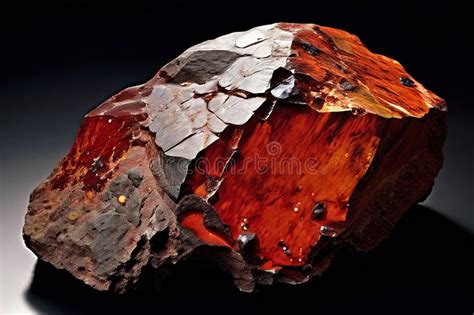Eclogite A High Pressure High Temperature Metamorphic Rock Compo Stock