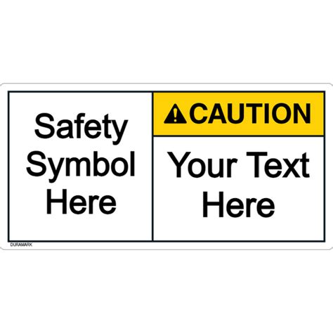 Caution Labels Ansi Caution Labels Duramark