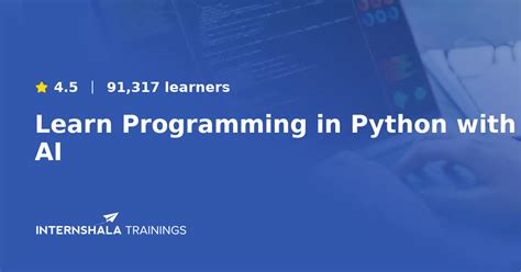 Python On Internshala Trainigs