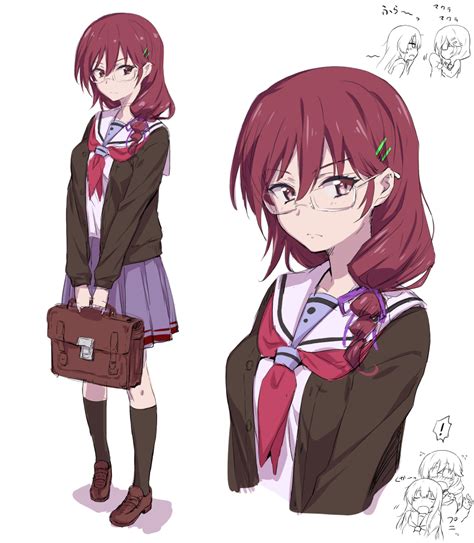 Nakahira Guy Original Brown Footwear Translation Request 2girls