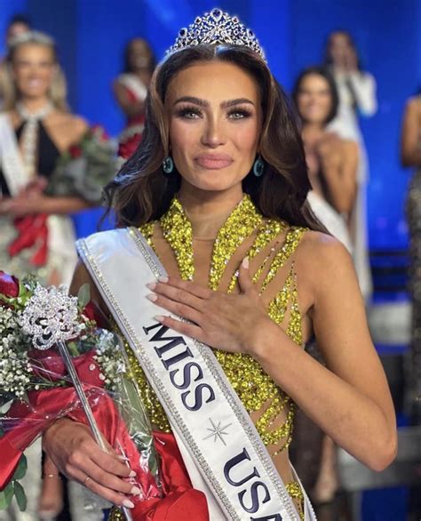 Noelia Voigt Of Utah Is Crowned Miss Usa 2023