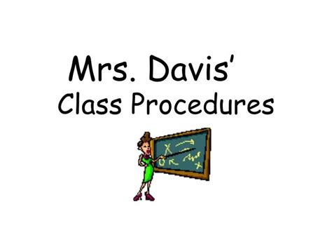 Ppt Class Procedures Powerpoint Presentation Free Download Id1963288