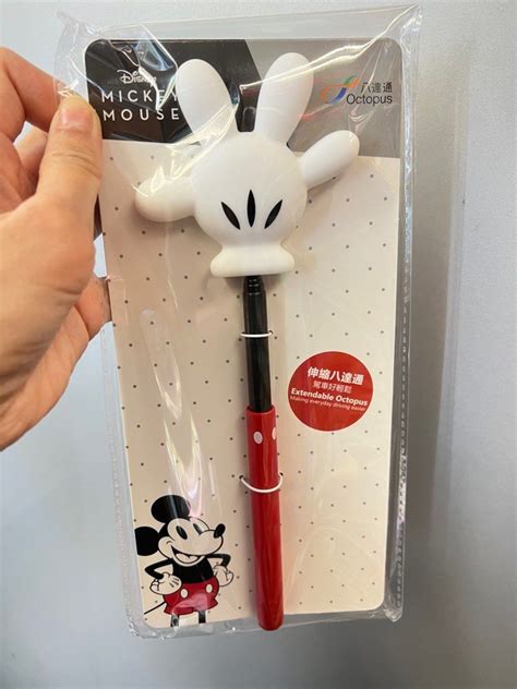 長期現貨 Disney Mickey Mouse Extendable Adult Octopus 迪士尼 米奇老鼠 手板 手掌 手仔 伸縮