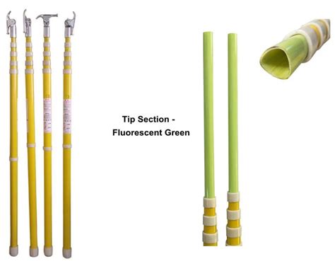 High Voltage Fiberglass Telescopic Link Stick Safe And Versatile
