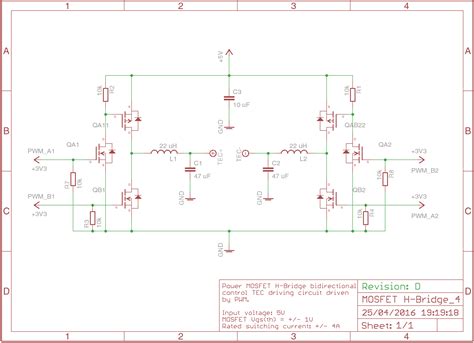 Mos Fet H Bridge Circuit