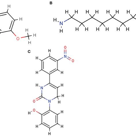 Sample Molecule Structures Displayed By The Rdkit Cheminformatics