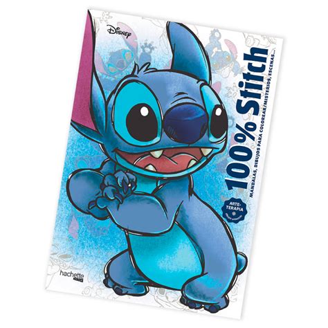 Libro Para Colorear 100 Stitch Arteterapia ¡de Nuevo Disponible