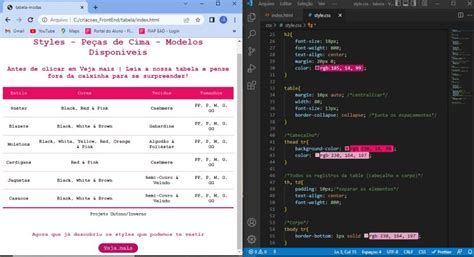 html css frontend webdesigner bárbara diogo