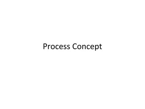 Process Control Block