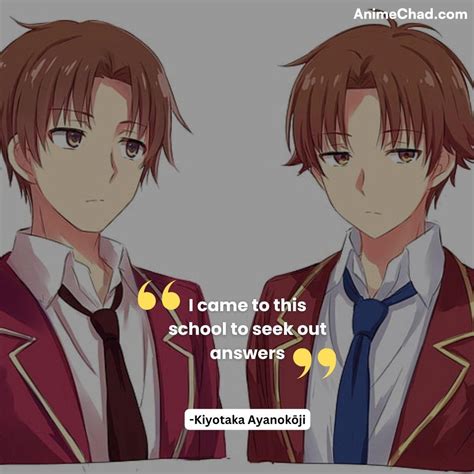25 Iconic Classroom Of The Elite Quotes That Well Never Forget Animechad