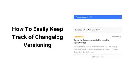 How Changelog Versioning Works And Why It Matters