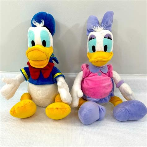 Disney Toys Disneys Donald Daisy Duck Plush Set Poshmark
