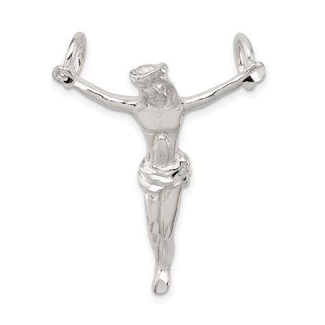 Sterling Silver Corpus Crucified Christ Pendant Lucas Jewelry And Repair