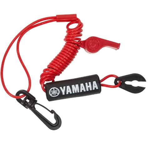 Yamaha Boat Lanyard With Whistle Mar Sptln Yd Rd Red Yamaha