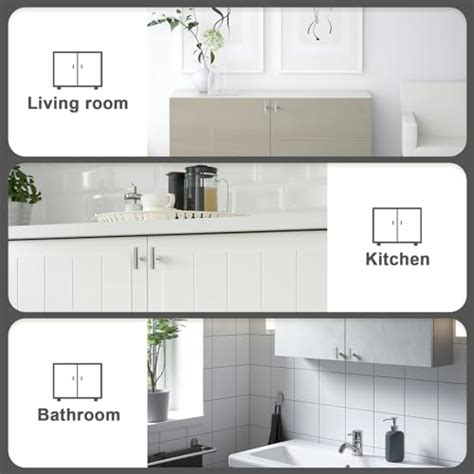 10 Pack 2 Inch Brushed Nickel Cabinet Knobs Stainless Steel Kitchen Cabinet Knobs