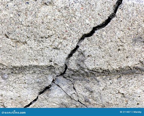 Cracked Concrete Texture Closeup Background Royalty Free Stock Image