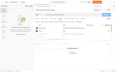Interface Problem Always Unable To Send A Message Prompting Chatgpt