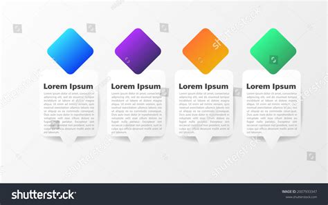 Infographic Design Structure Chartvector Business Template Stock Vector Royalty Free