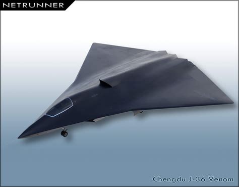 Chengdu J 36 Venom 3d Model By Netrunner Pl