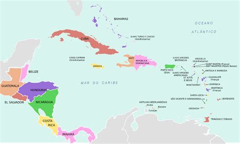 América Central Geografia Enem Blog Do Enem