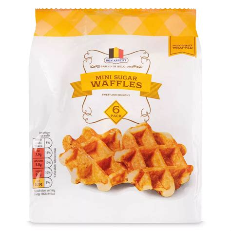 Sugar Mini Waffles Aldi Uk