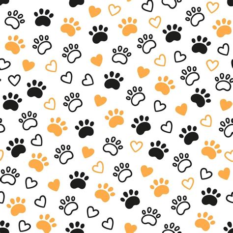 Paw Pattern Vector Art Icons And Graphics For Free Download