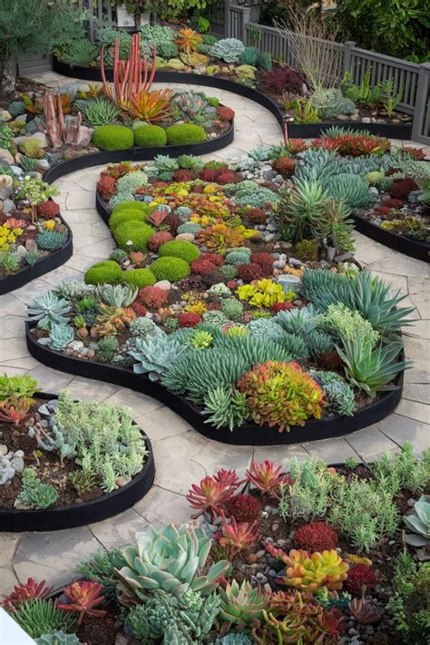 Creative Landscaping Ideas With Succulents For Low Maintenance Beauty
