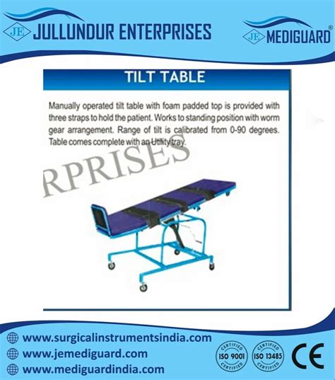 Tilt Table At Best Price In New Delhi By Jullundur Enterprises Id