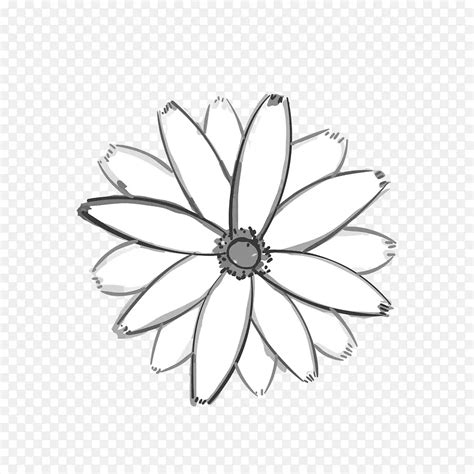 矢量黑线装饰花卉png图片素材下载图片编号9959351 Png素材网