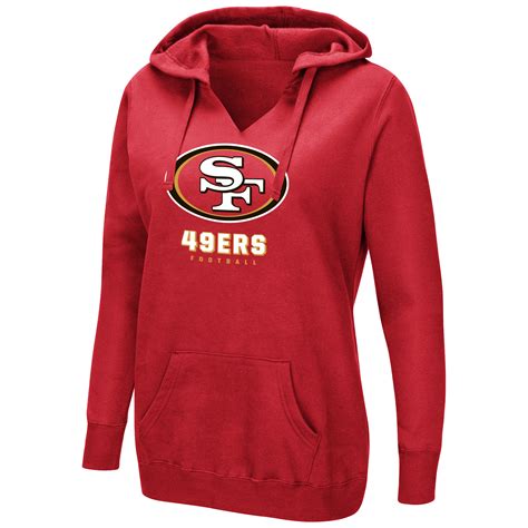 Nfl Womens Team Hooded Pullover San Francisco 49ers