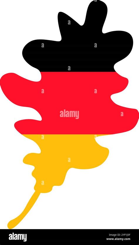 Oak Leaf Flag Stock Vector Images Alamy