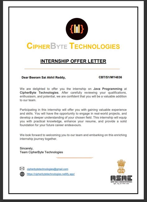 javainternship cipherbytetechnologies programmingpassion readytogrowcipherbyte akhil beeram