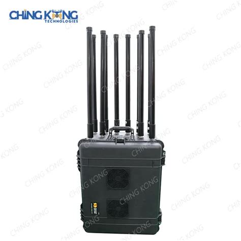 500w High Power Portable Vip Security Rf 10 Band Gps Wi Fi Gsm 3g 4g 5g