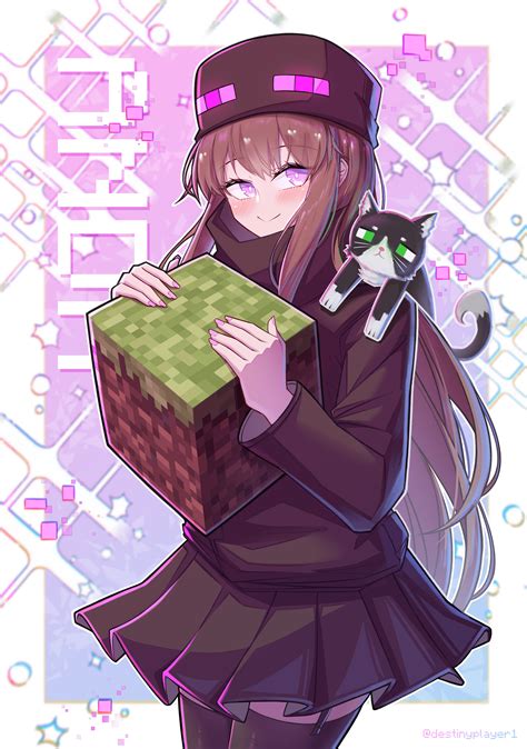 Destinyplayer1 Enderman Minecraft Games Mob Talker Humanization Cats Game