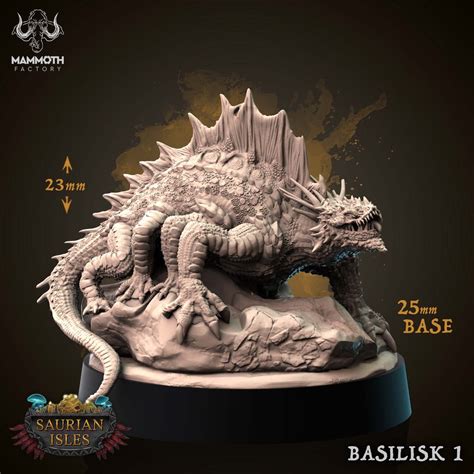 Basilisks From Big To Bigger To Biggest Oc R3dprintingdms