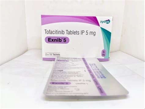 5mg Exnib Tofacitinib Tablets Ip At ₹ 530 Bottle Anti Cancer Medicines In Nagpur Id