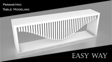 How to create Parametric modeling in 3ds max using snapshot tool - YouTube