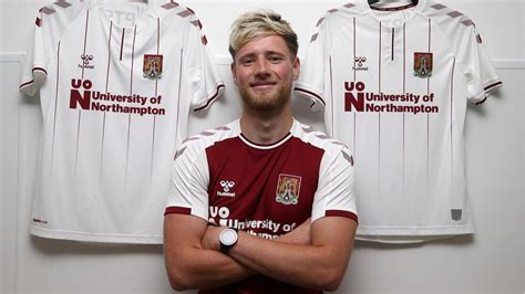 Northampton Town Sign Defender Fraser Horsfall On Two Year Deal Itv News Anglia
