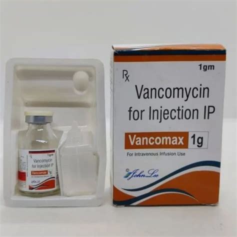 Vancomycin Injection 1gm Vial Treatment Bacterial Infections At ₹ 480piece In Surat