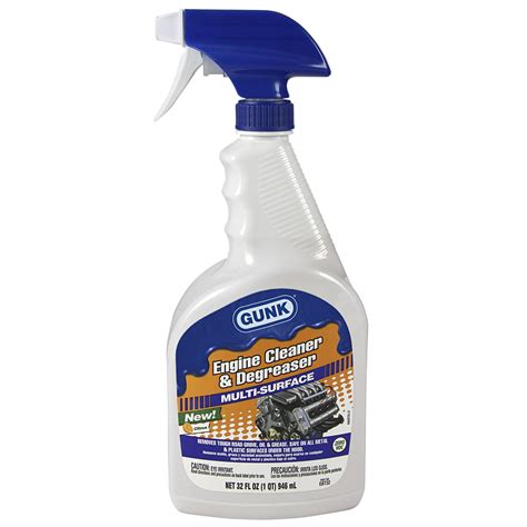 Gunk Engine Cleaner And Degreaser With Trigger Spray