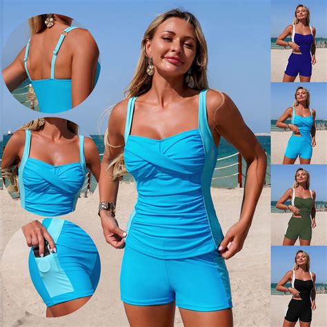 Axiiglly One Piece Swimsuit Women Summer Beach Bikini Set Holiday Tummy