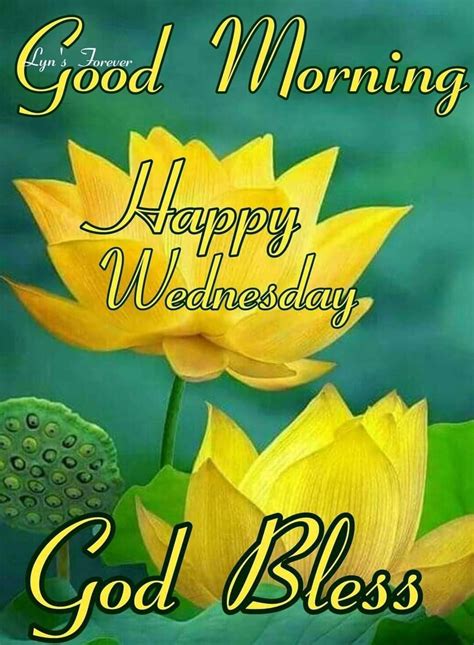 Good Morning Wednesday Blessings