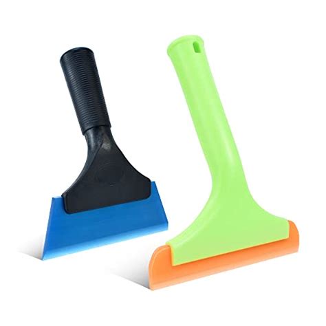 Reevaa Window Tint Squeegee Flexible Silicone Squeegee Small Rubber Squeegee